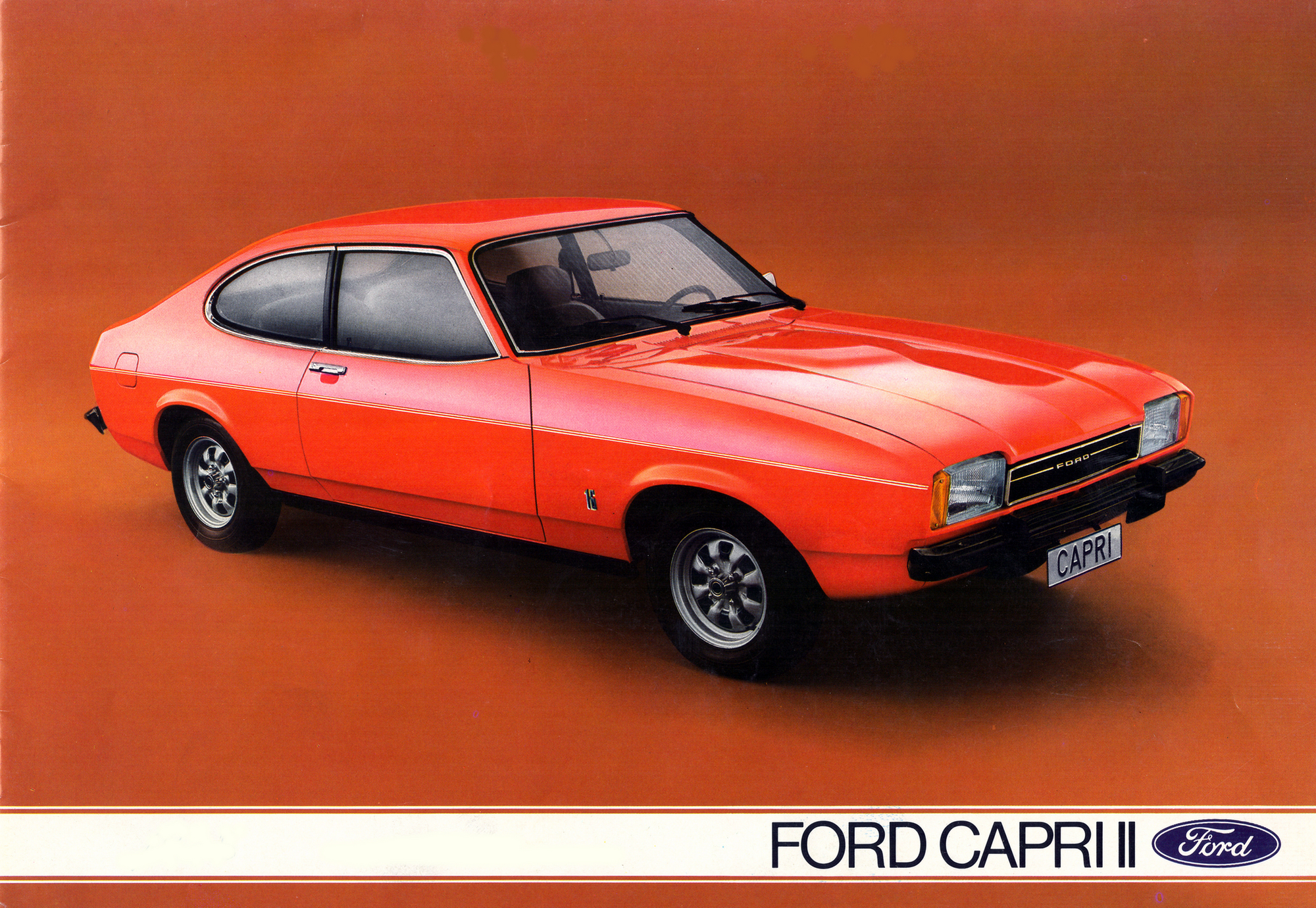 Verkaufsprospekt Ford Capri II 1975